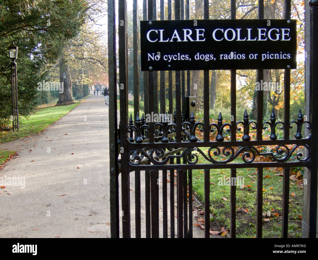 Kings college gates hi-res stock photography and images - Alamy