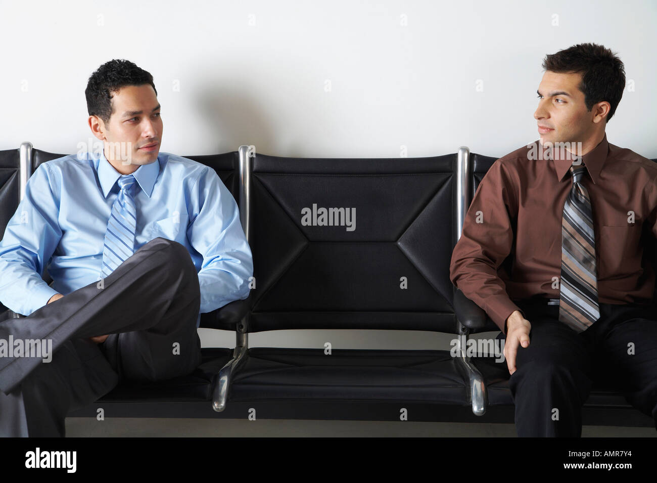 Old man sitting down in waiting room hi-res stock photography and ...
