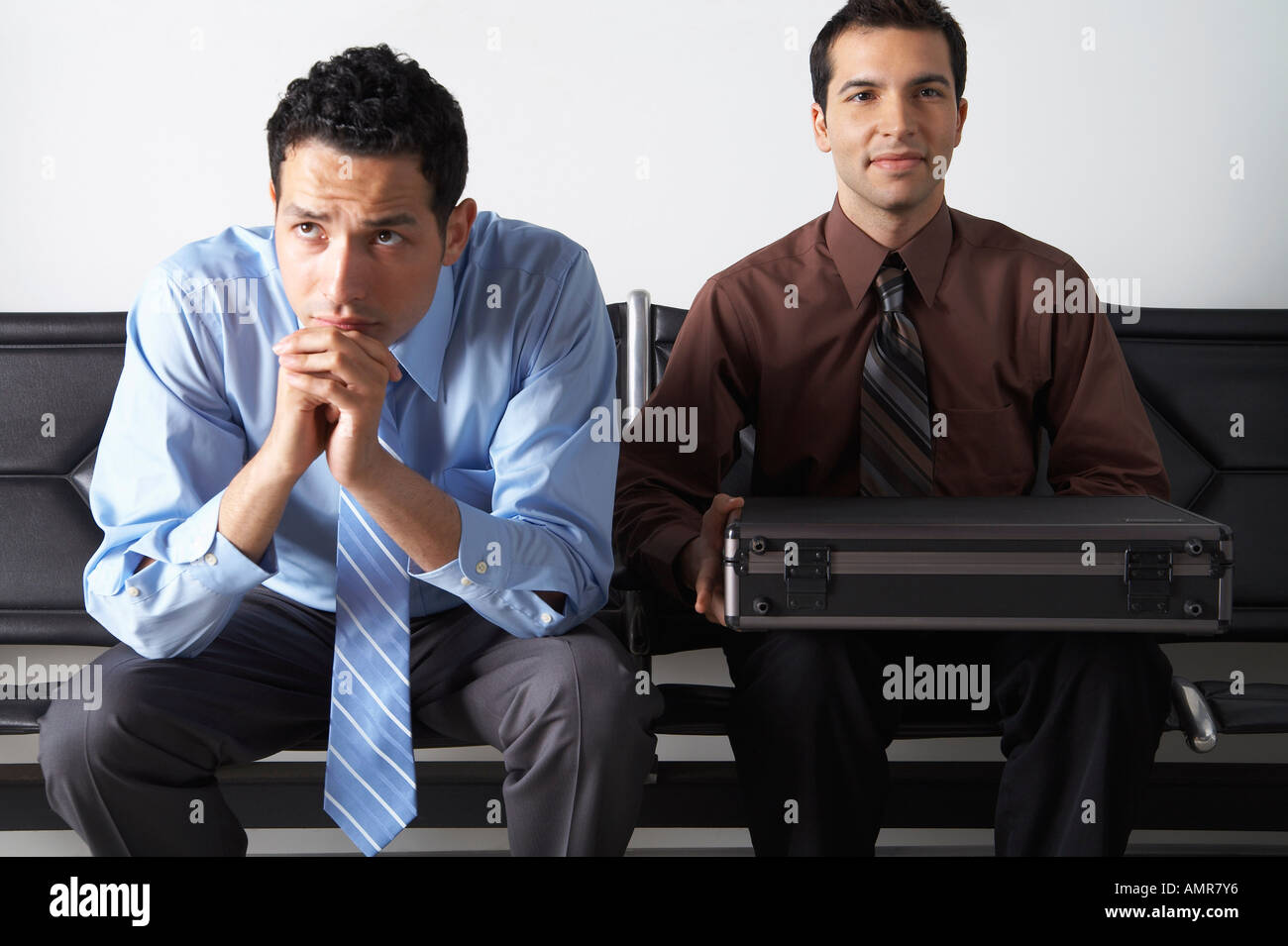 Old man sitting down in waiting room hi-res stock photography and ...