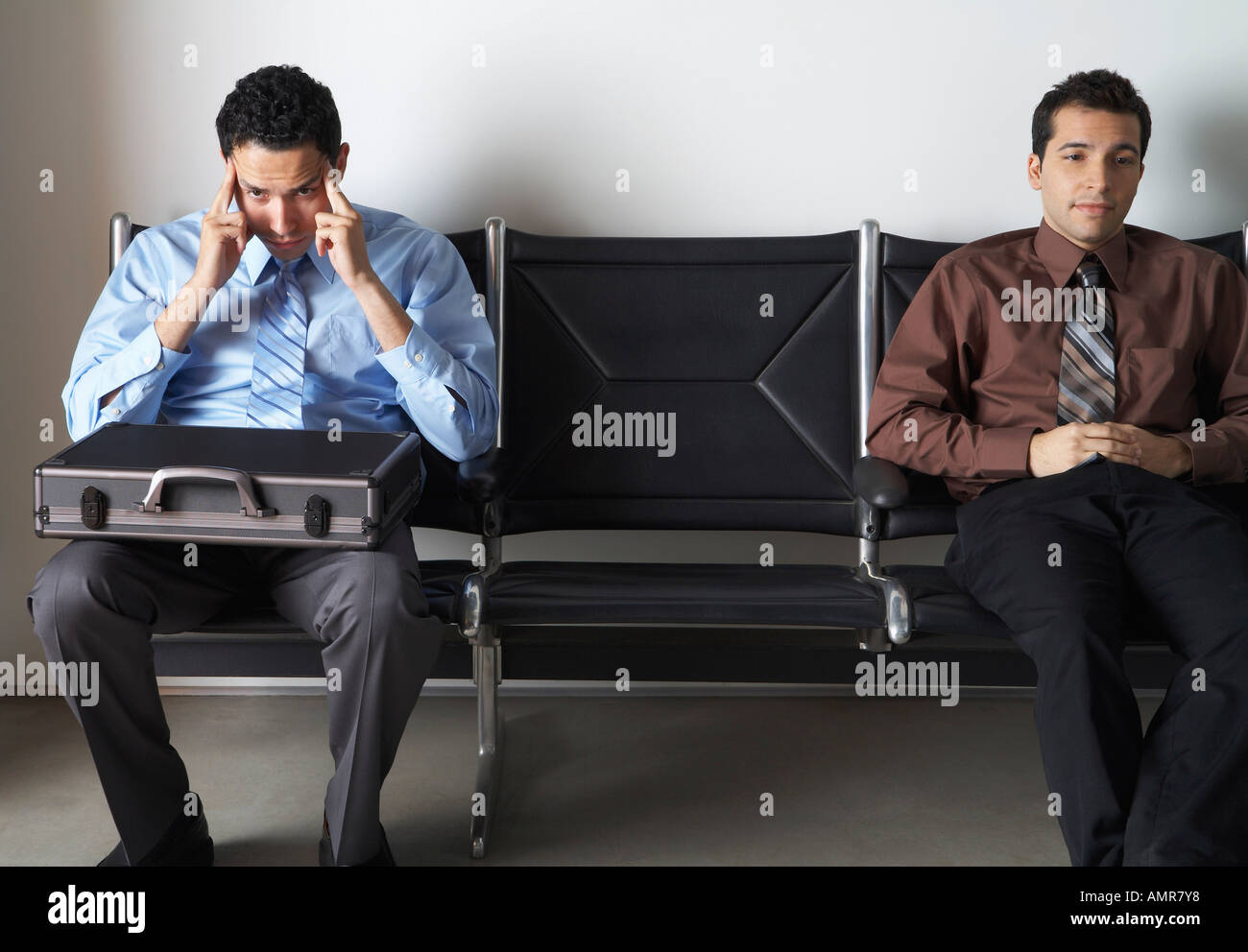 Old man sitting down in waiting room hi-res stock photography and ...