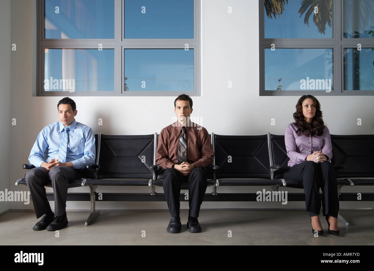 Old man sitting down in waiting room hi-res stock photography and ...