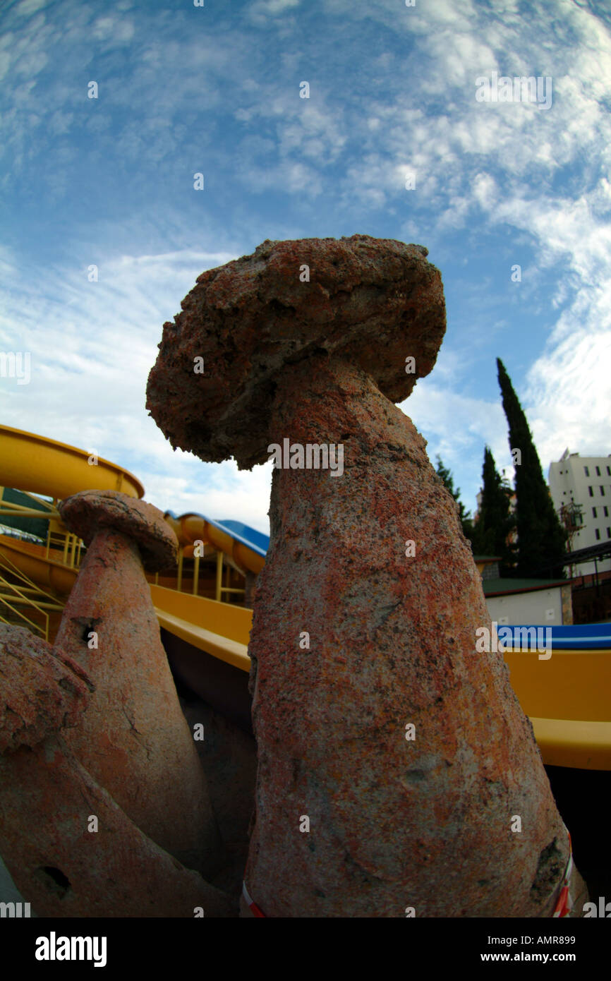 Weird chimneys hi-res stock photography and images - Alamy