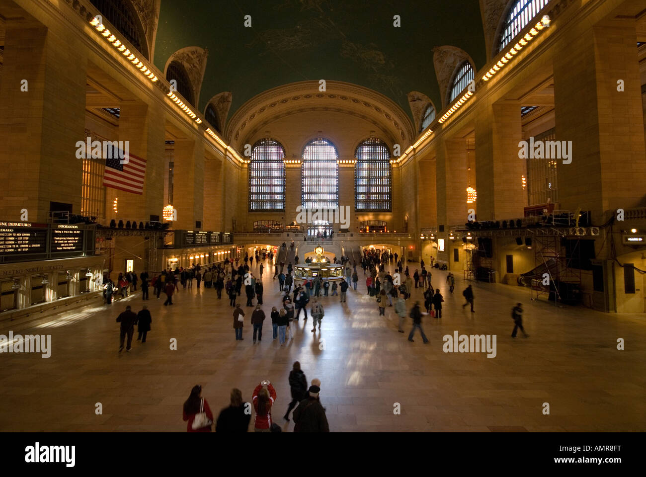 Grand Central Station Ticket Hall Stock Photo - Alamy
