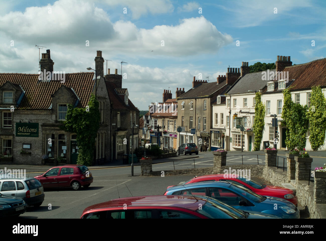 Malton Market Place, North Yorkshire Stock Photo - Alamy