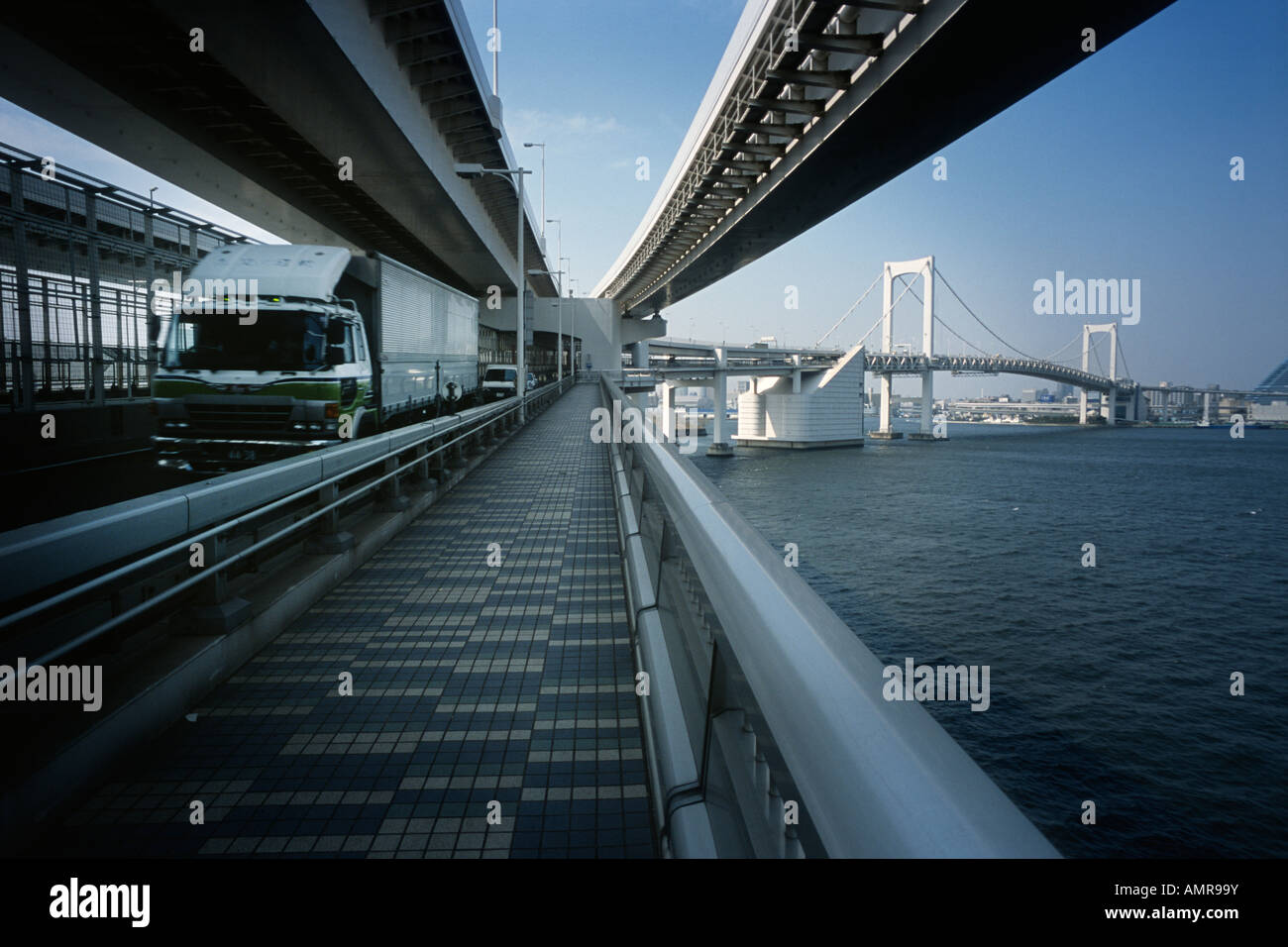 Tokyo Japan Rainbow Bridge Stock Photo - Alamy
