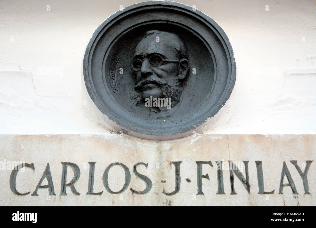 Carlos J. Finlay memorial in Panama City Stock Photo - Alamy