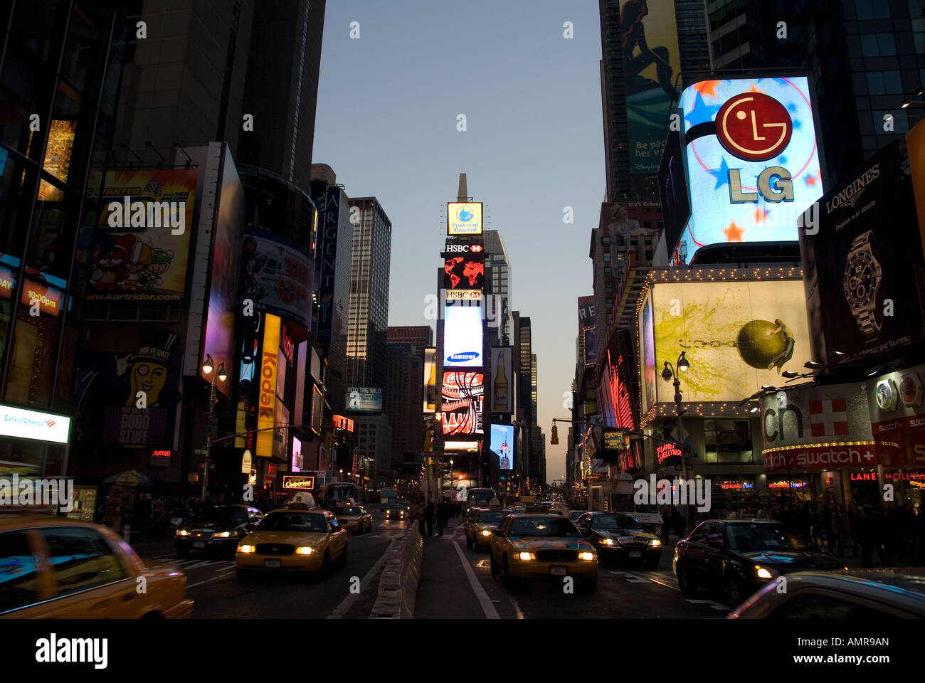 Times square holiday theatre hi-res stock photography and images - Alamy
