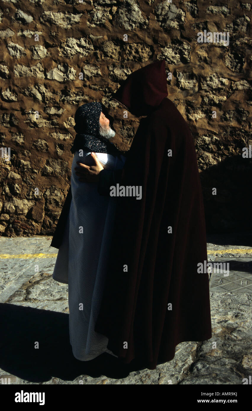 SPAIN Aragon Teruel Medieval festivals in Spain Stock Photo - Alamy