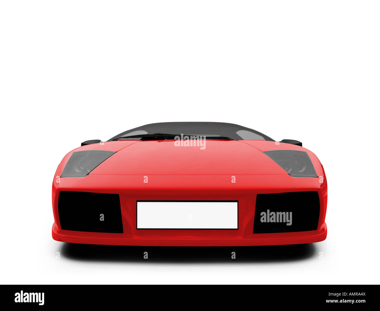 isolated sport car on white background Stock Photo - Alamy