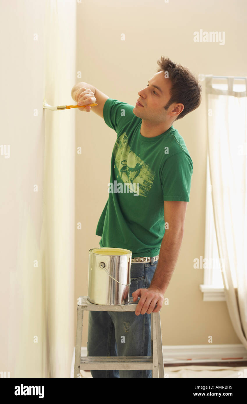 Old Man Paint Wall High Resolution Stock Photography and Images - Alamy