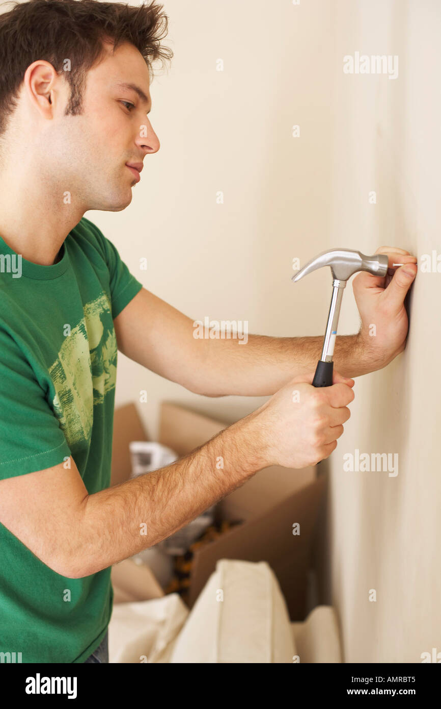 Man With Hammer High Resolution Stock Photography and Images - Alamy