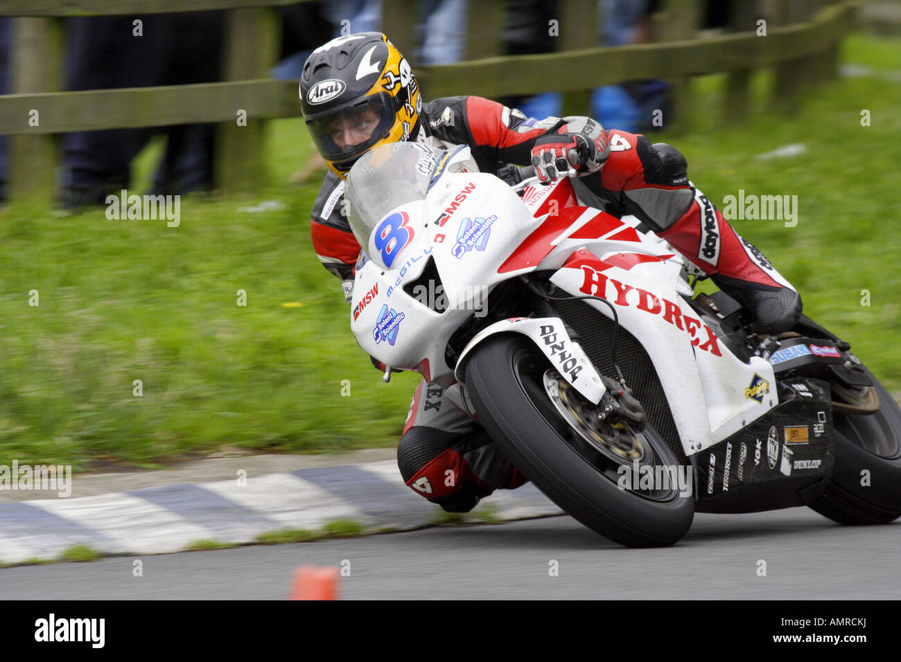 Guy Martin Racing at Scarborough Stock Photo - Alamy