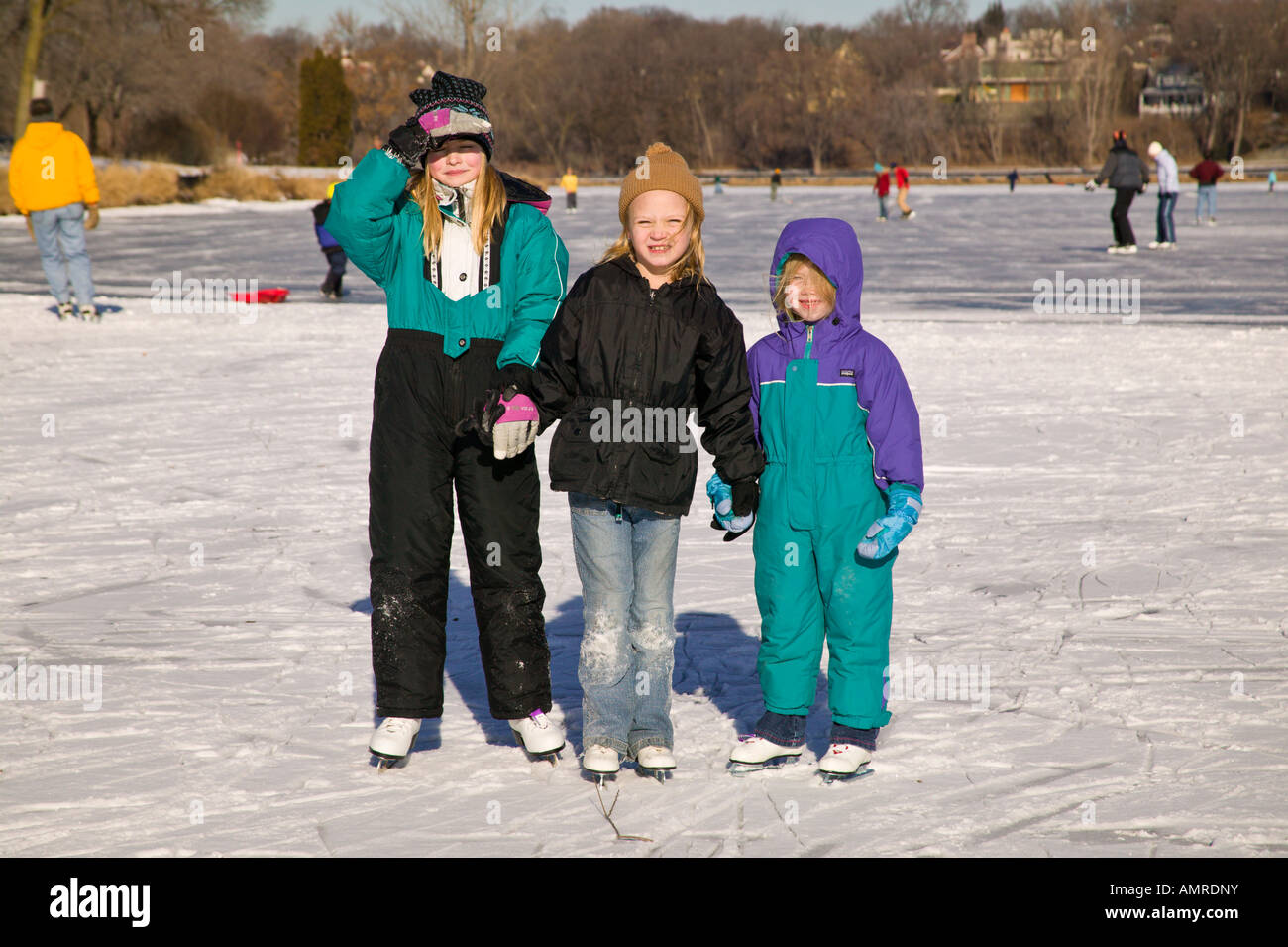 Minnesota ice skating hi-res stock photography and images - Alamy