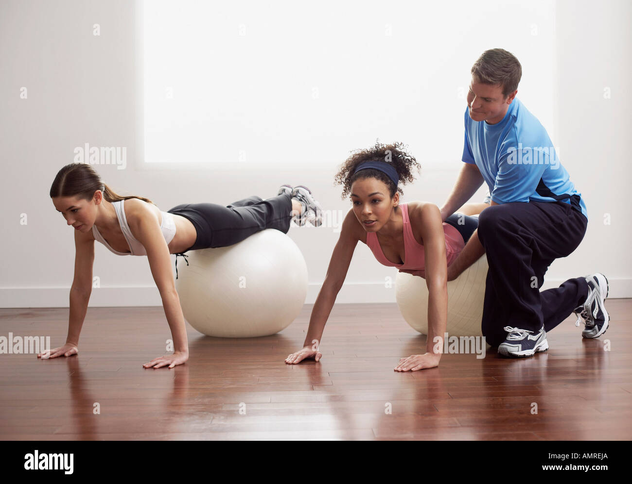 Guy Stretching Ball High Resolution Stock Photography and Images - Alamy