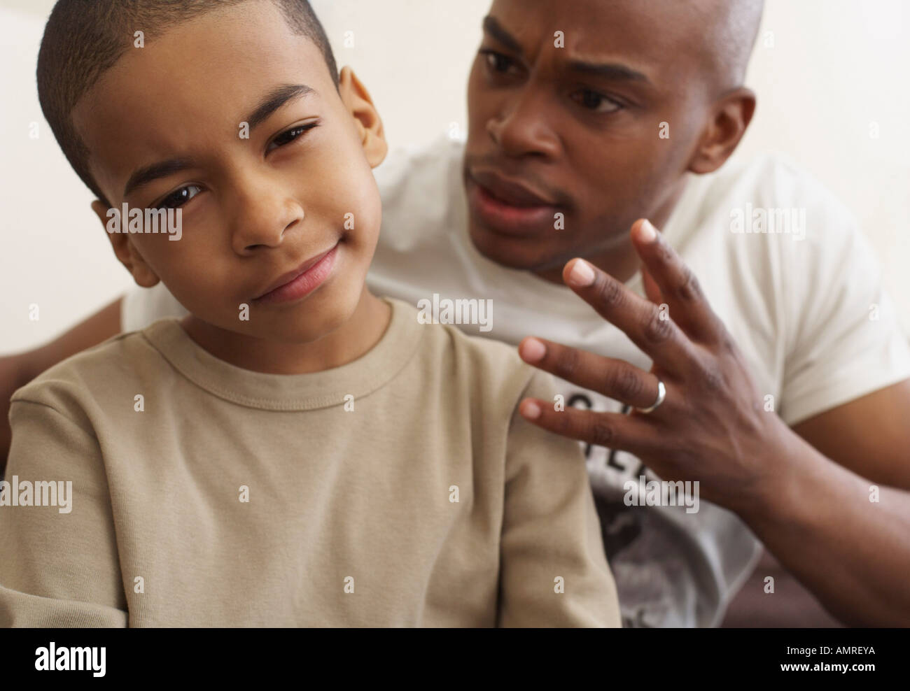 Father scolding child rules hi-res stock photography and images - Alamy