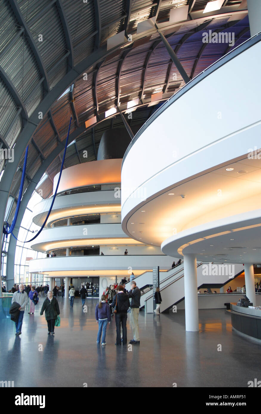 The interior of the Sage music concert festival hall Gateshead ...