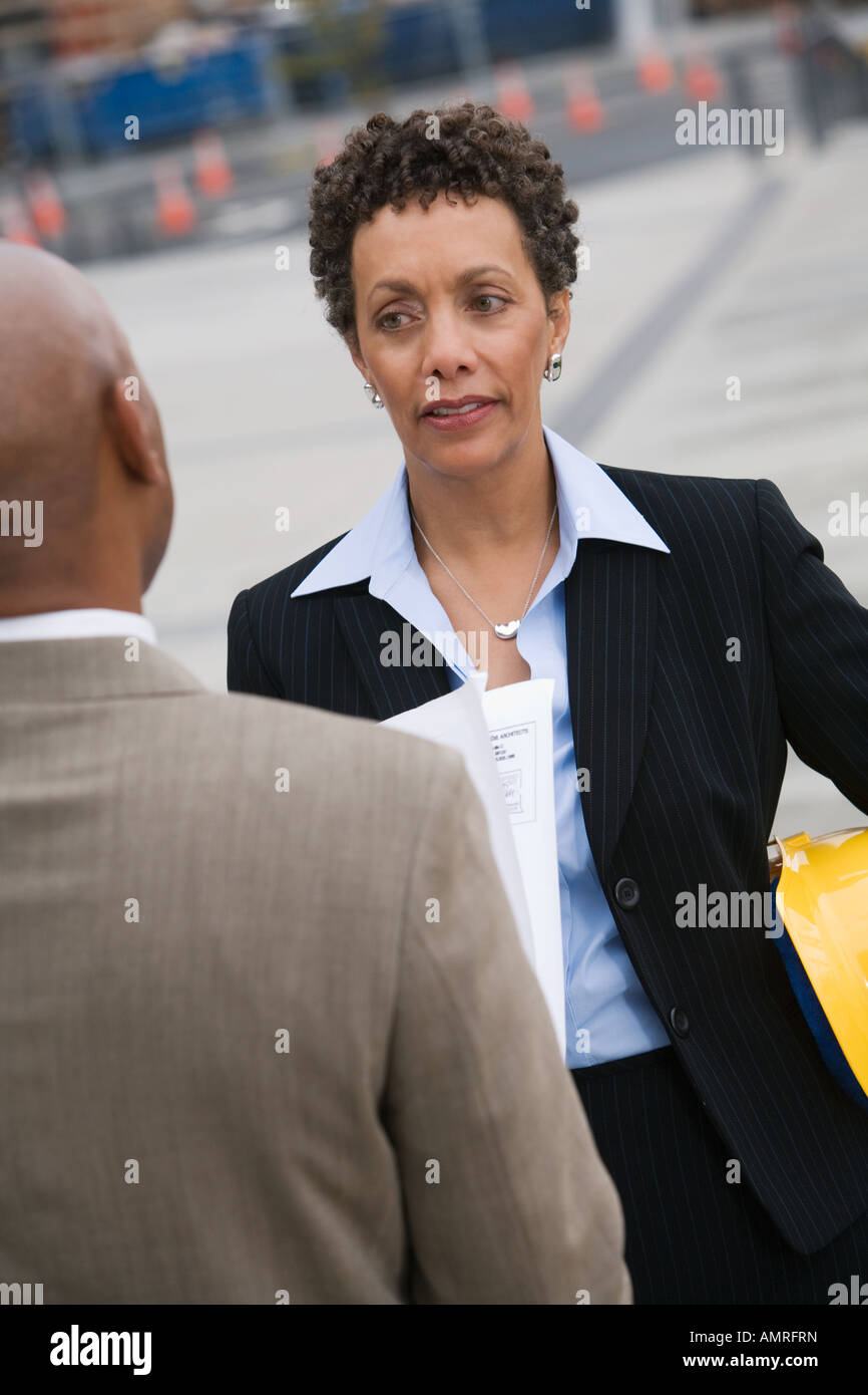 African businesspeople talking outdoors Stock Photo - Alamy African businesspeople talking outdoors Stock Photo - Alamy