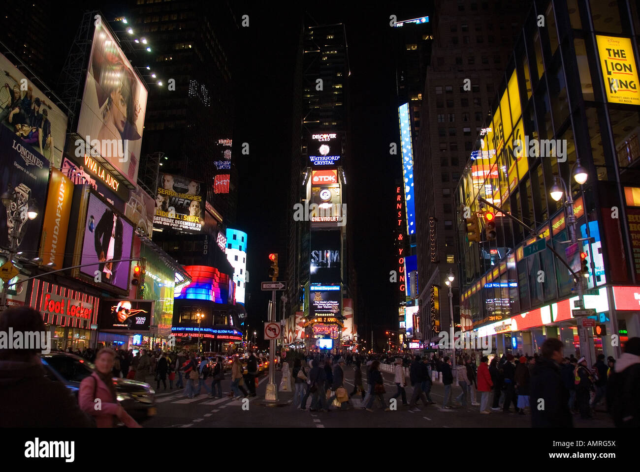 Times square holiday theatre hi-res stock photography and images - Alamy