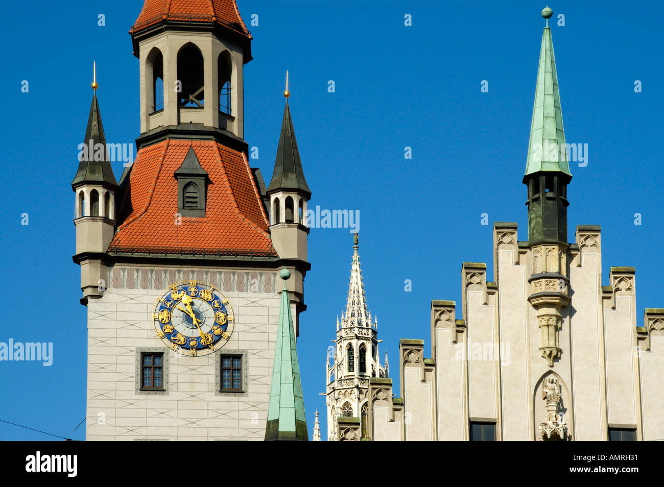 Architecture bell towers historic buildings town hall hi-res stock ...