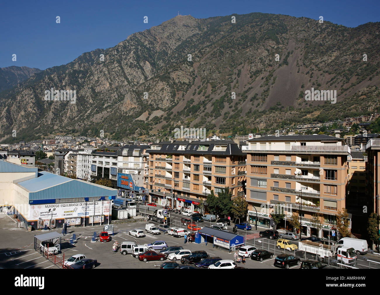 Andorra la Vella Andorra Europe Stock Photo - Alamy