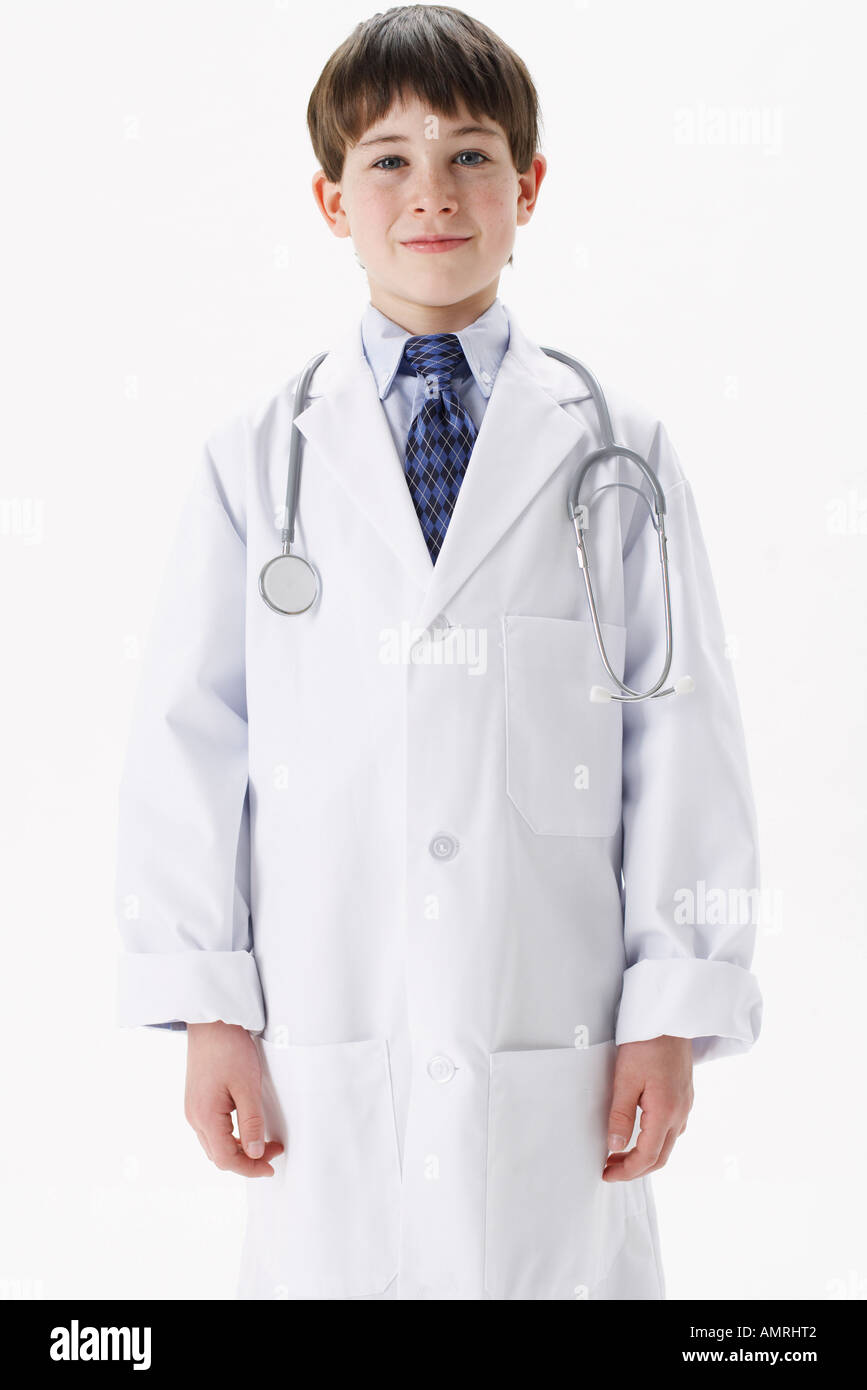 Children dressed doctors hi-res stock photography and images - Alamy