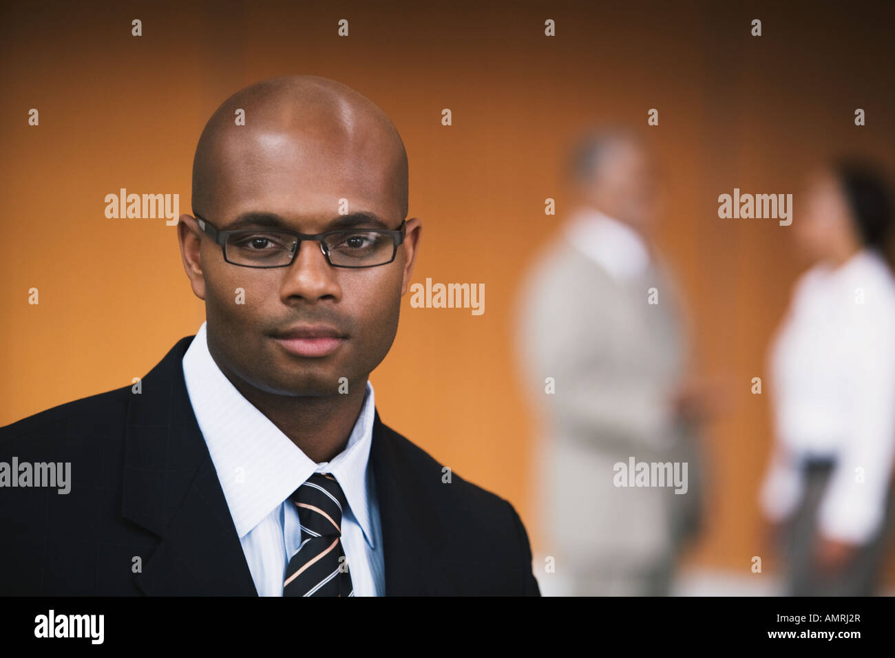 Closeup portrait african businessman wearing hi-res stock photography ...