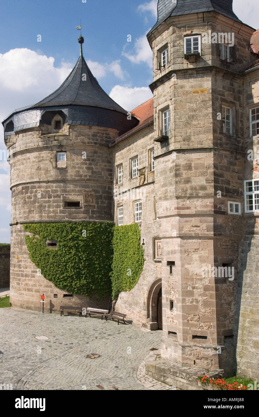 Kronach Oberfranken Bayern Deutschland Festung Rosenberg Kronach Upper ...