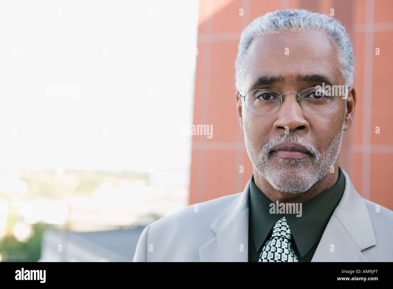 Portrait of African businessman Stock Photo - Alamy