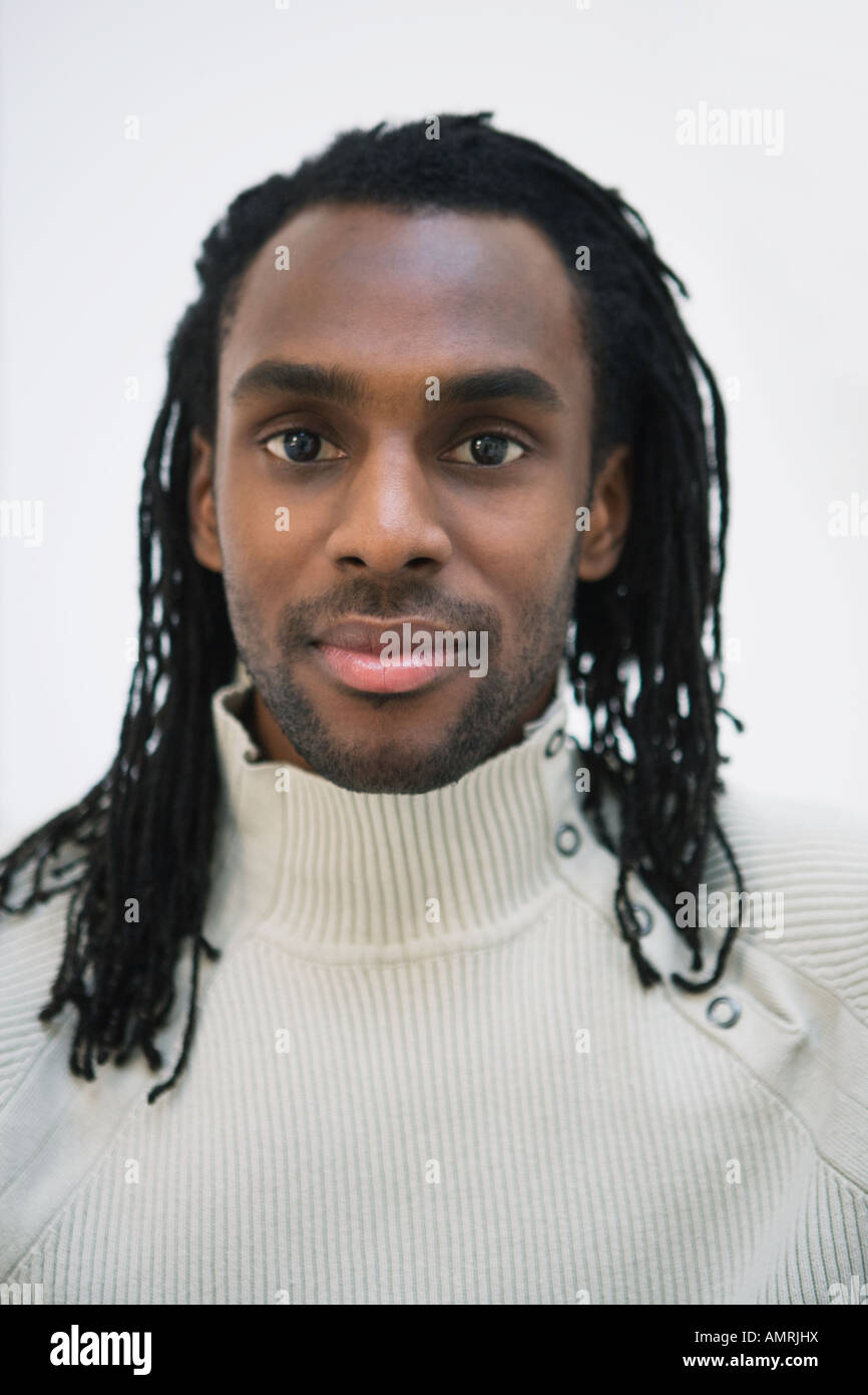 African man with dreadlocks Stock Photo - Alamy