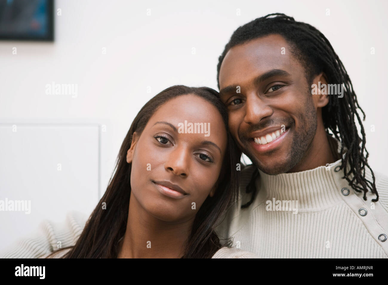 Portrait of African couple Stock Photo - Alamy
