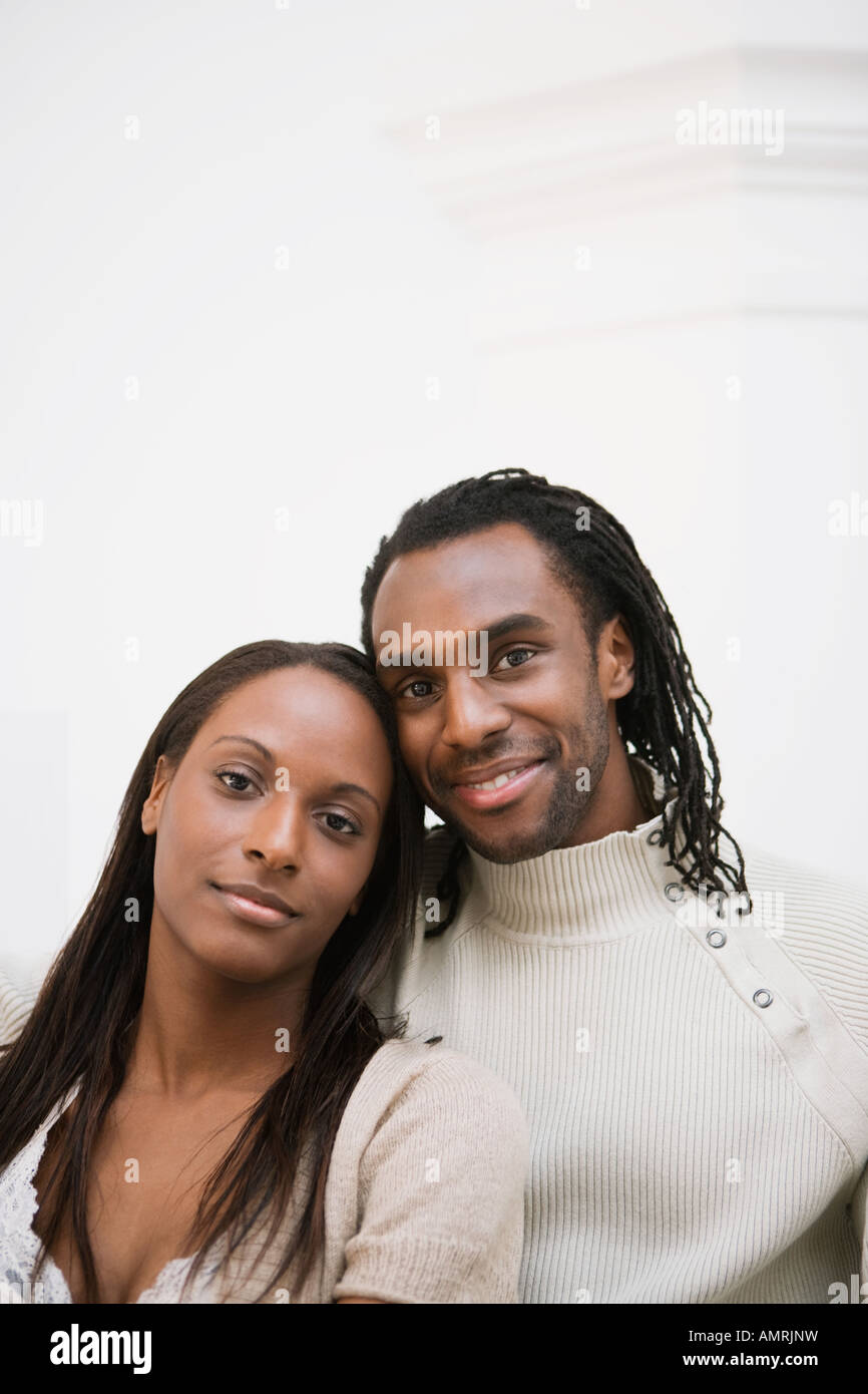 Portrait of African couple Stock Photo - Alamy