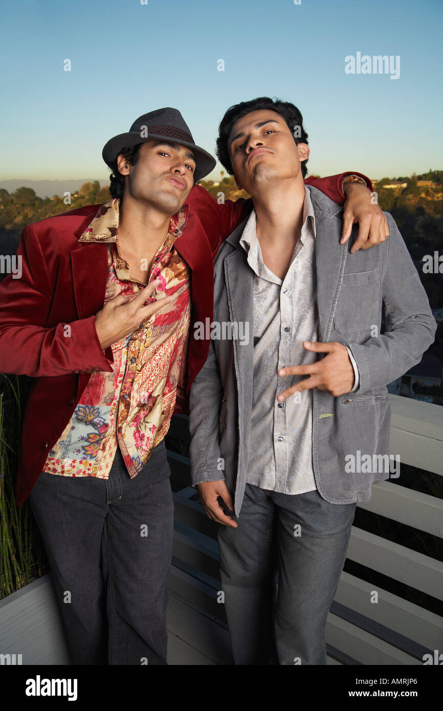 Portrait of Men Outdoors Stock Photo - Alamy