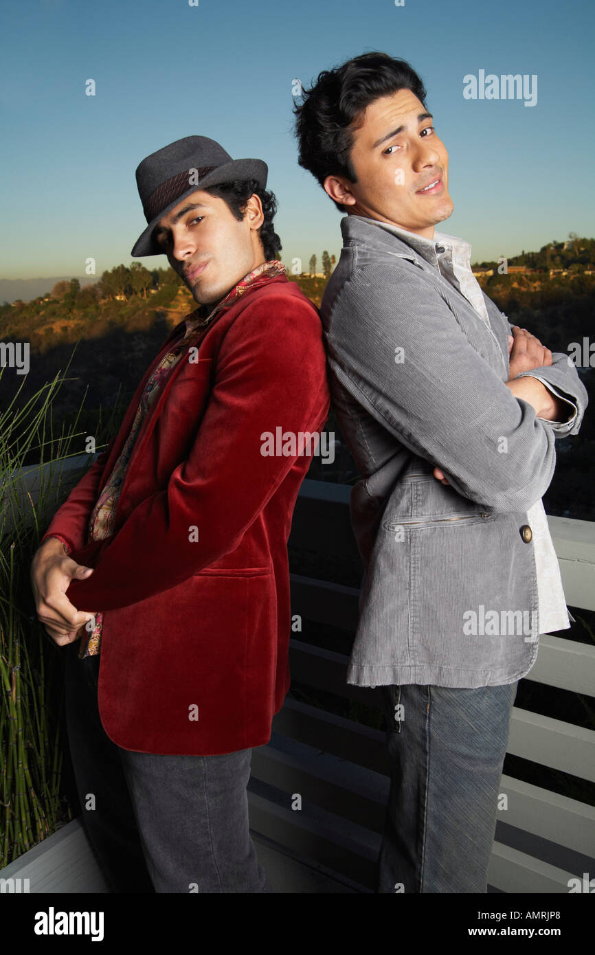 Portrait of Men Outdoors Stock Photo - Alamy