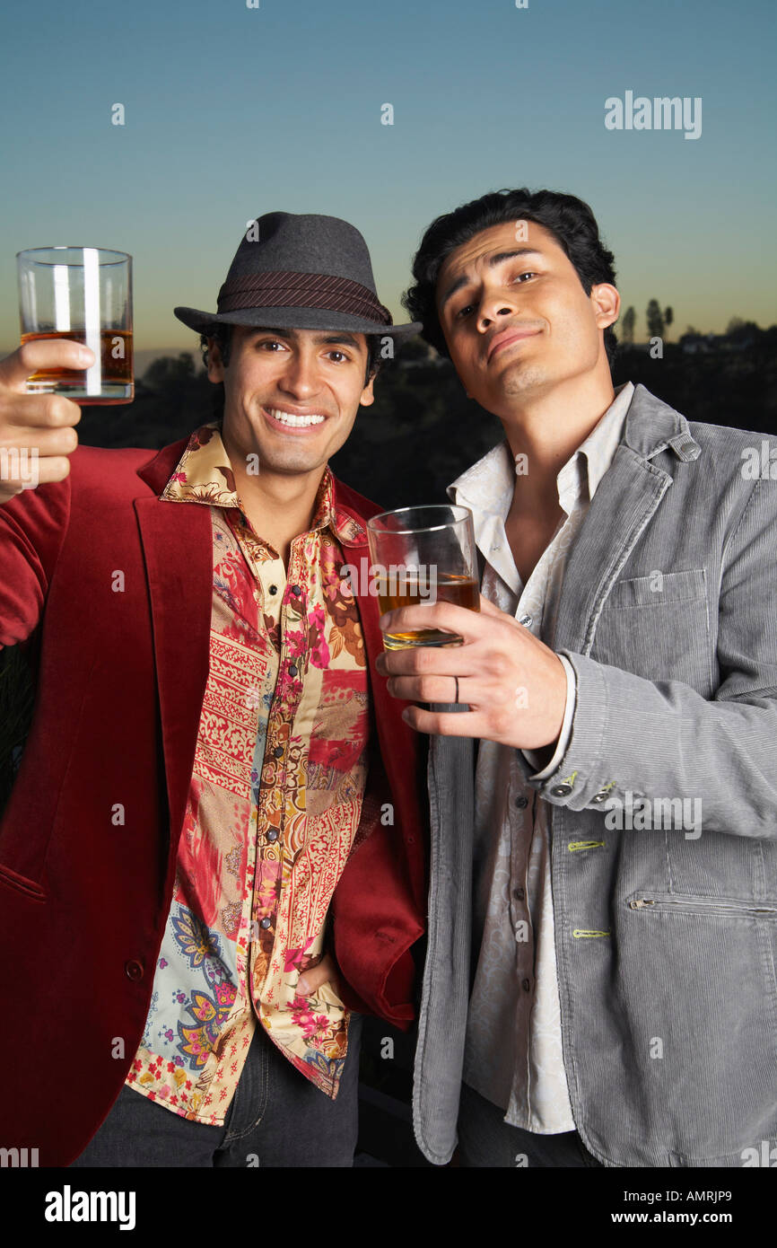 Man in fedora party hi-res stock photography and images - Alamy