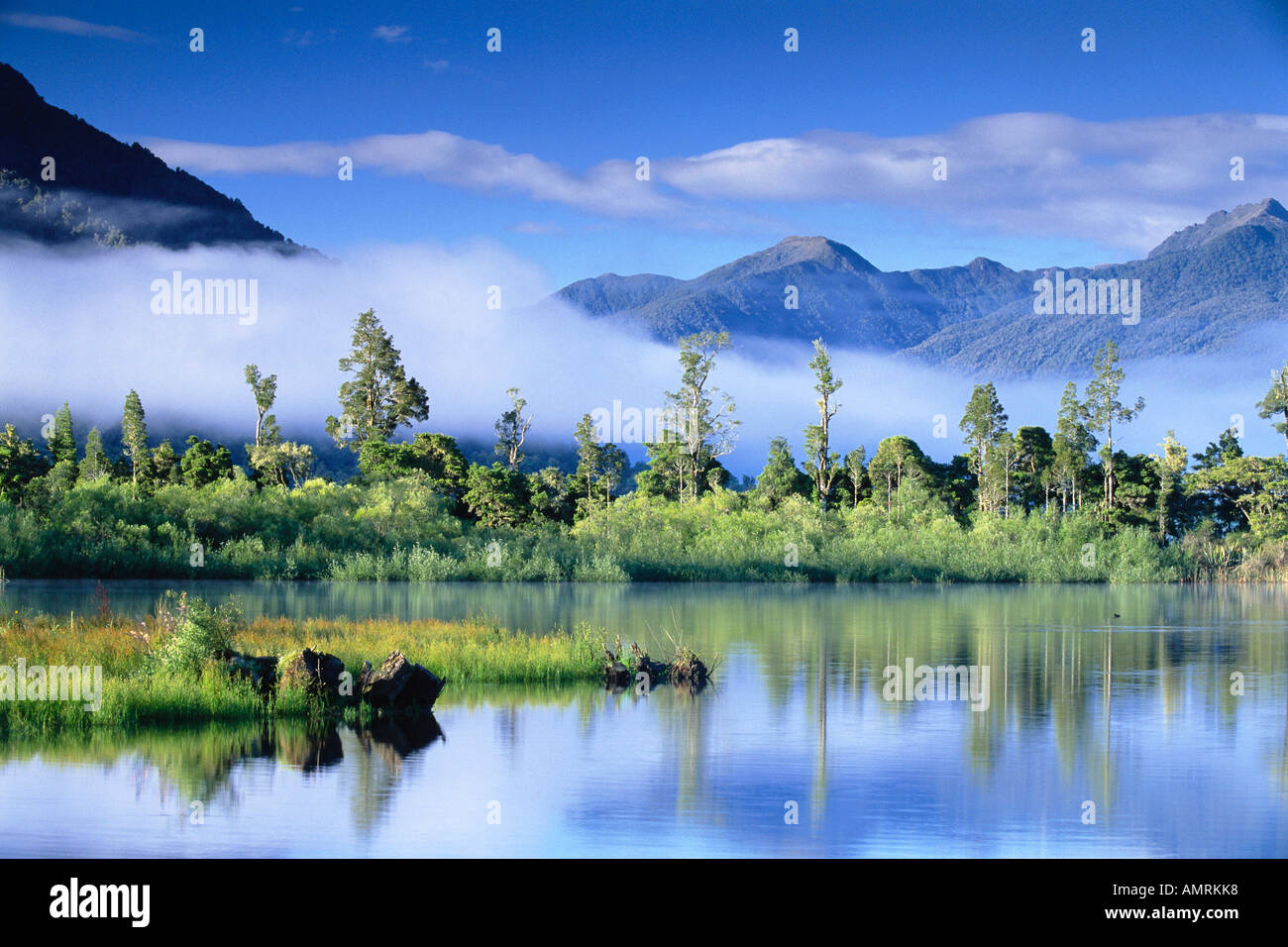 Lake Brunner, New Zealand, South Island Stock Photo - Alamy