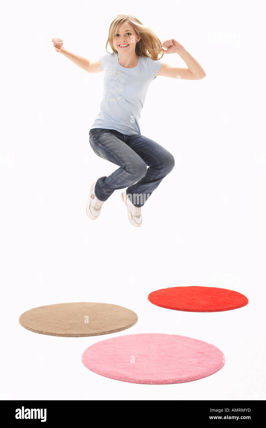 21 year old blonde woman Cut Out Stock Images & Pictures - Alamy