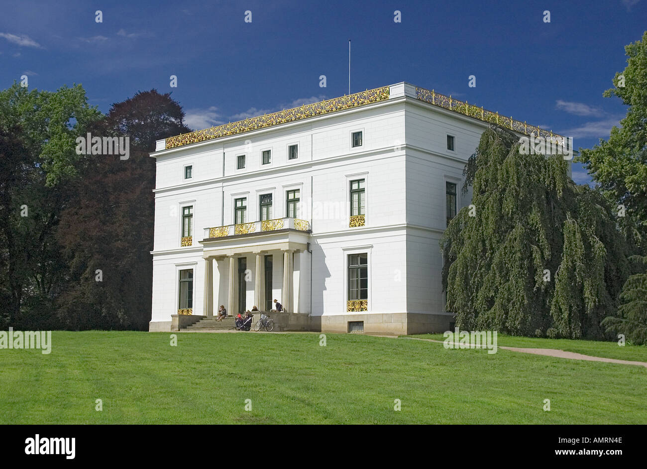 Jenischhaus at Jenisch Park at Hamburg Germany Stock Photo - Alamy