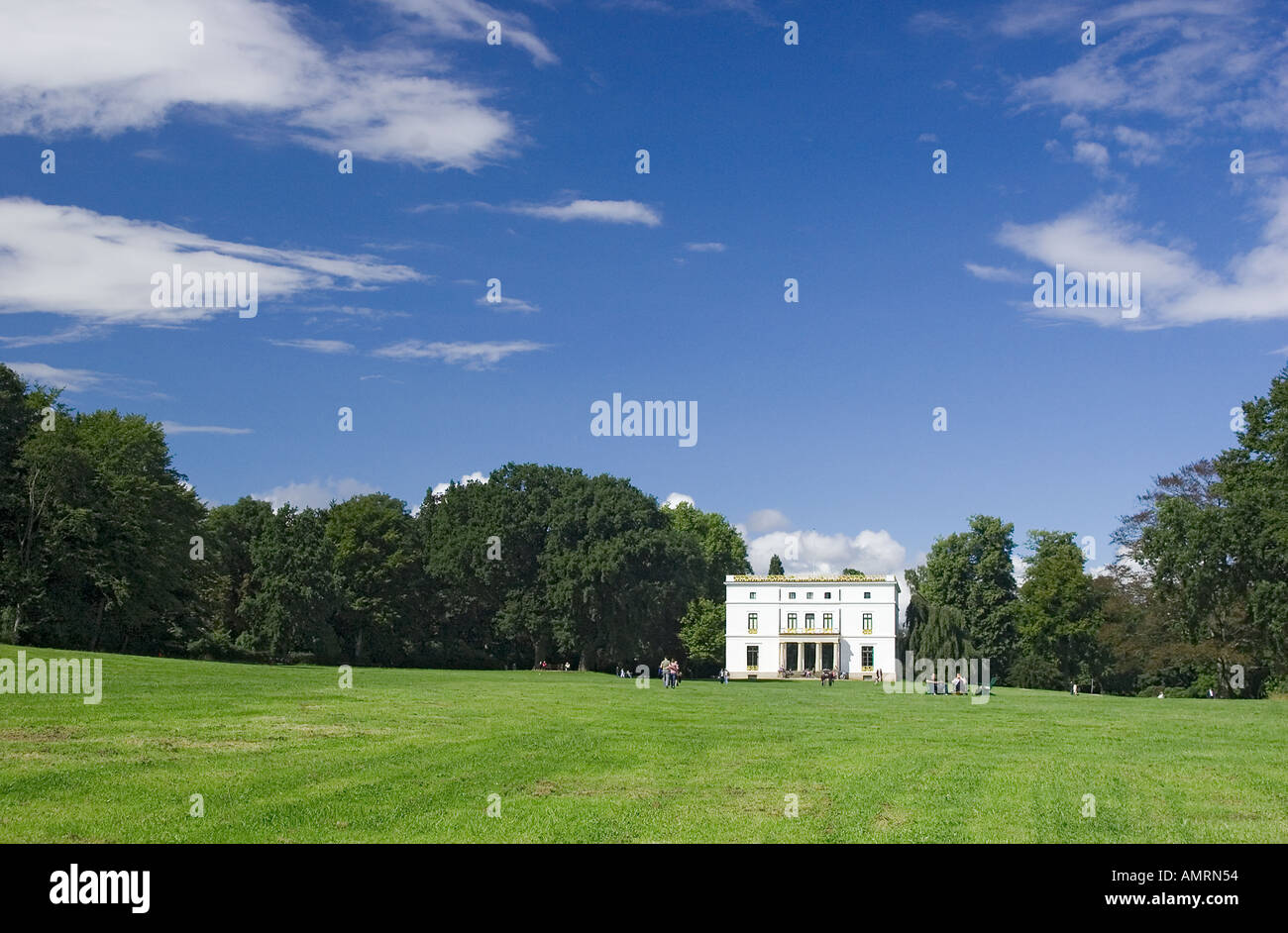 Jenischhaus at Jenisch Park at Hamburg Germany Stock Photo - Alamy