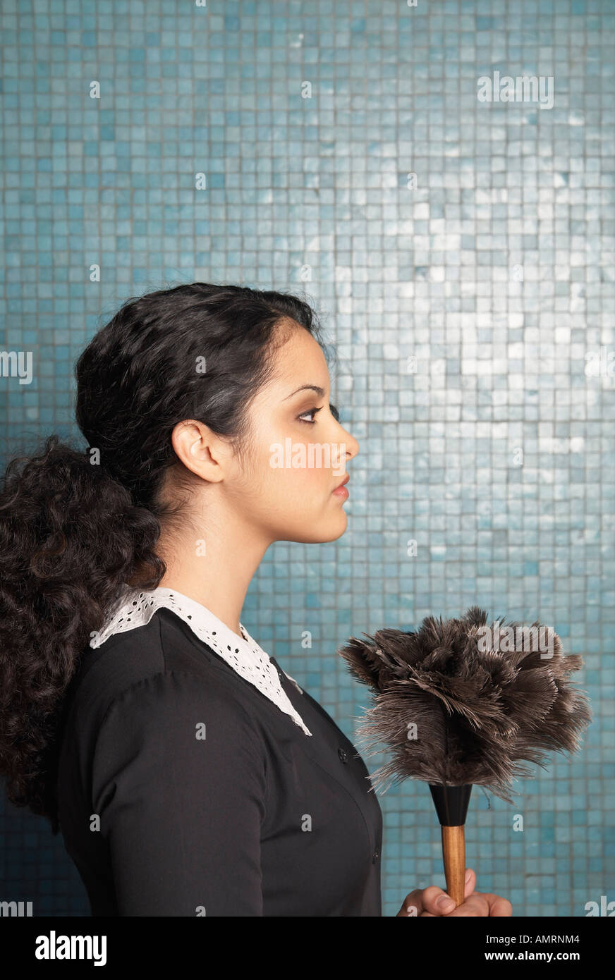 Portrait of Maid Stock Photo - Alamy