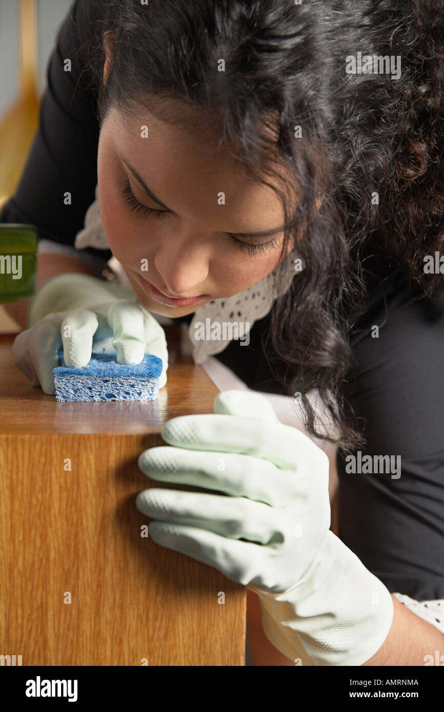 20 years old cleaning lady hi-res stock photography and images - Alamy