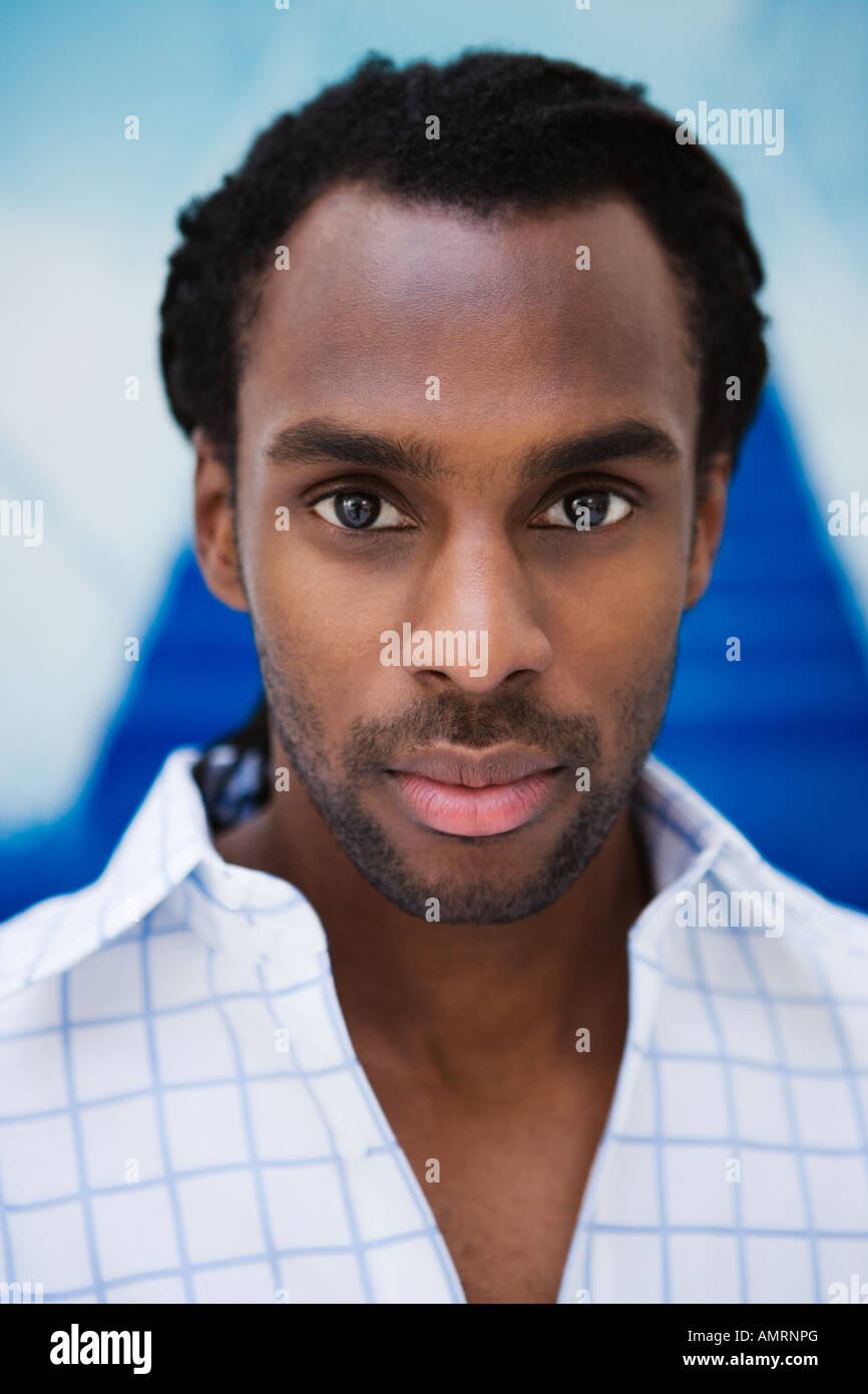Portrait of African man Stock Photo - Alamy