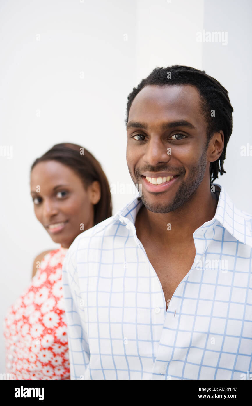 Portrait of African couple Stock Photo - Alamy
