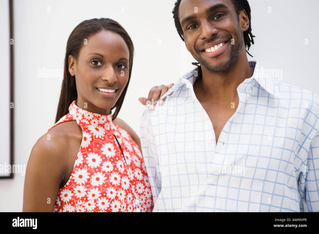 Portrait of African couple Stock Photo - Alamy