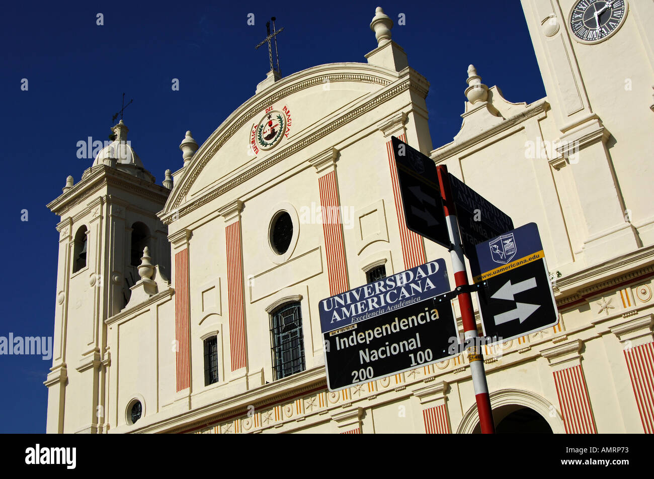 Cathedral Asuncion Paraguay Stock Photo - Alamy