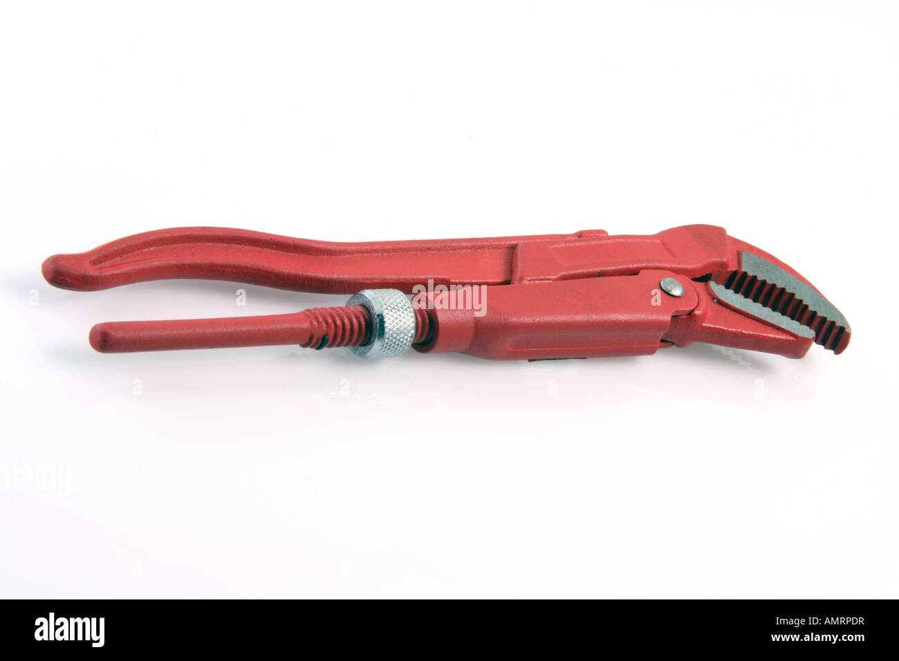 red wrench isolated on white background construction tools Stock Photo ...