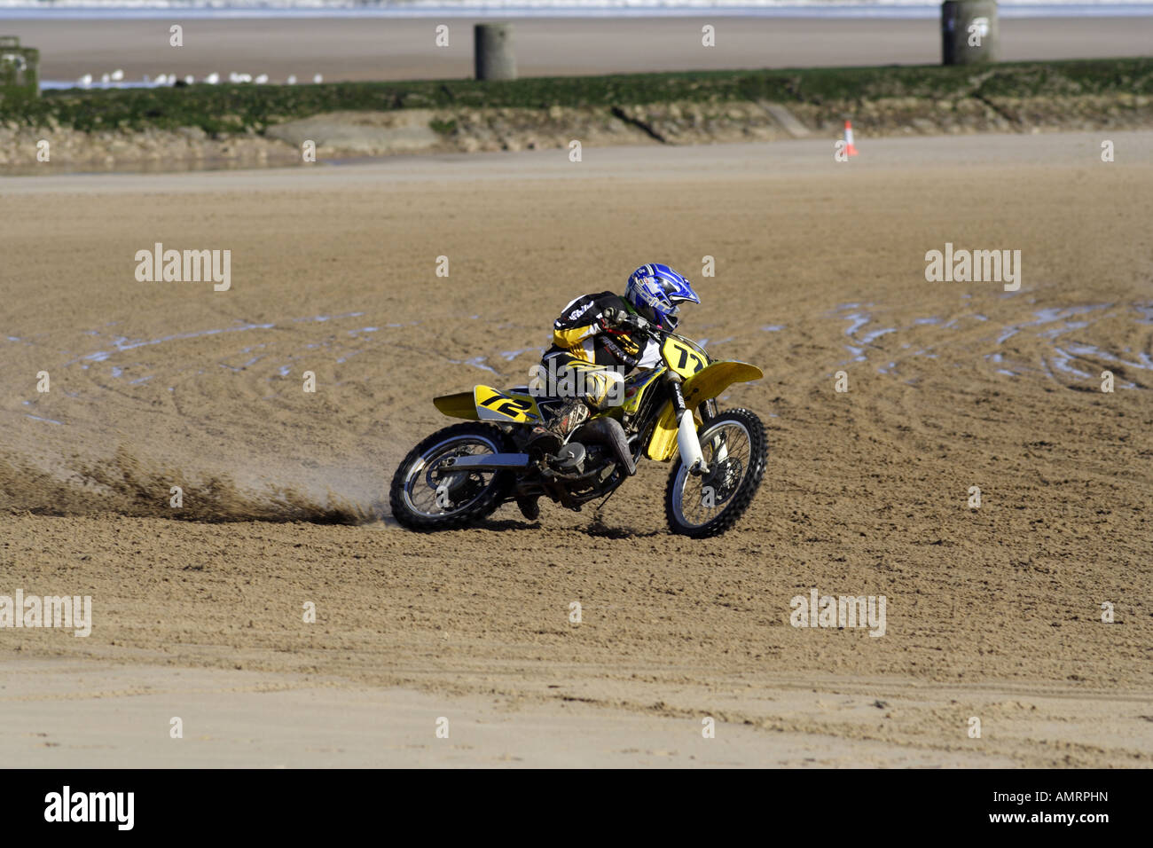 Sand Racing at Mablethorpe Stock Photo - Alamy