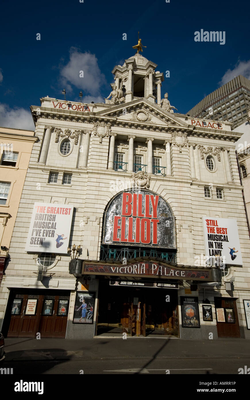 Victoria Palace Theatre Billy Elliot the musical in London Stock Photo - Alamy