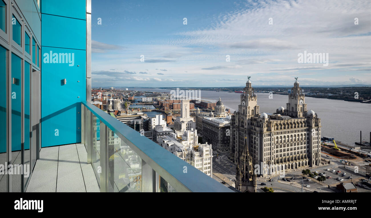 Unity Sentinel, Merseyside, Liverpool. City of Culture 2008 Stock Photo ...