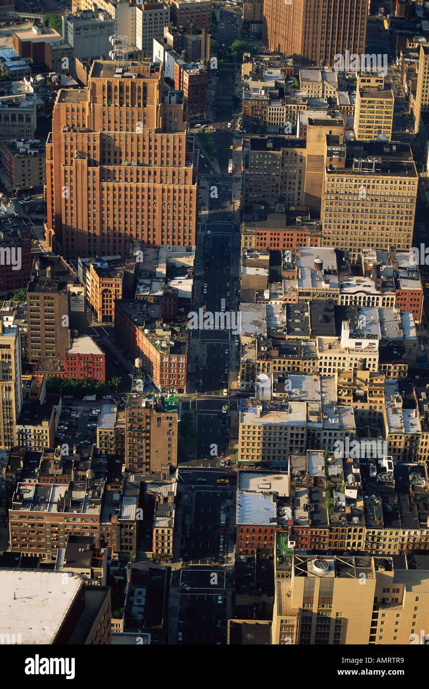 Aerial View of New York City, New York, USA Stock Photo - Alamy
