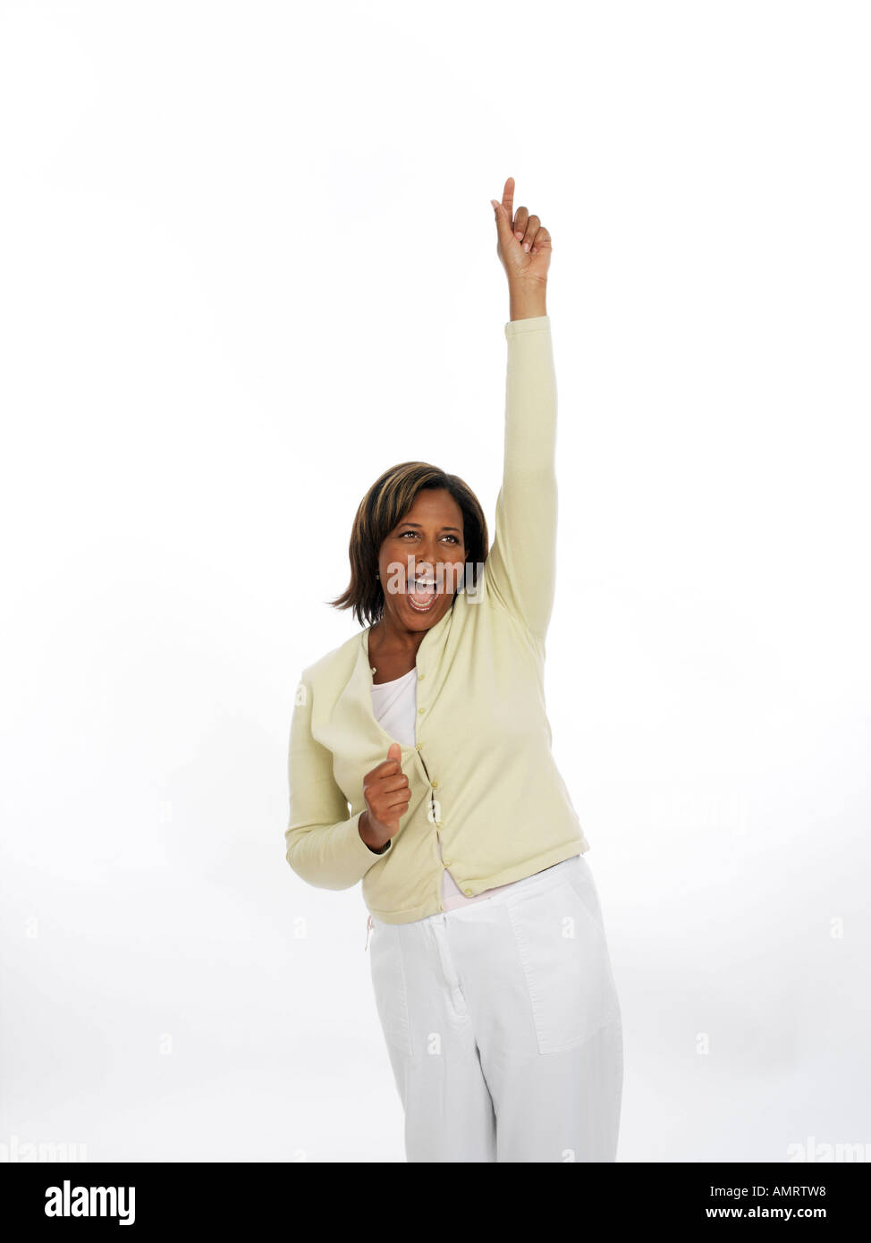 Dance pointing portrait woman hi-res stock photography and images - Alamy